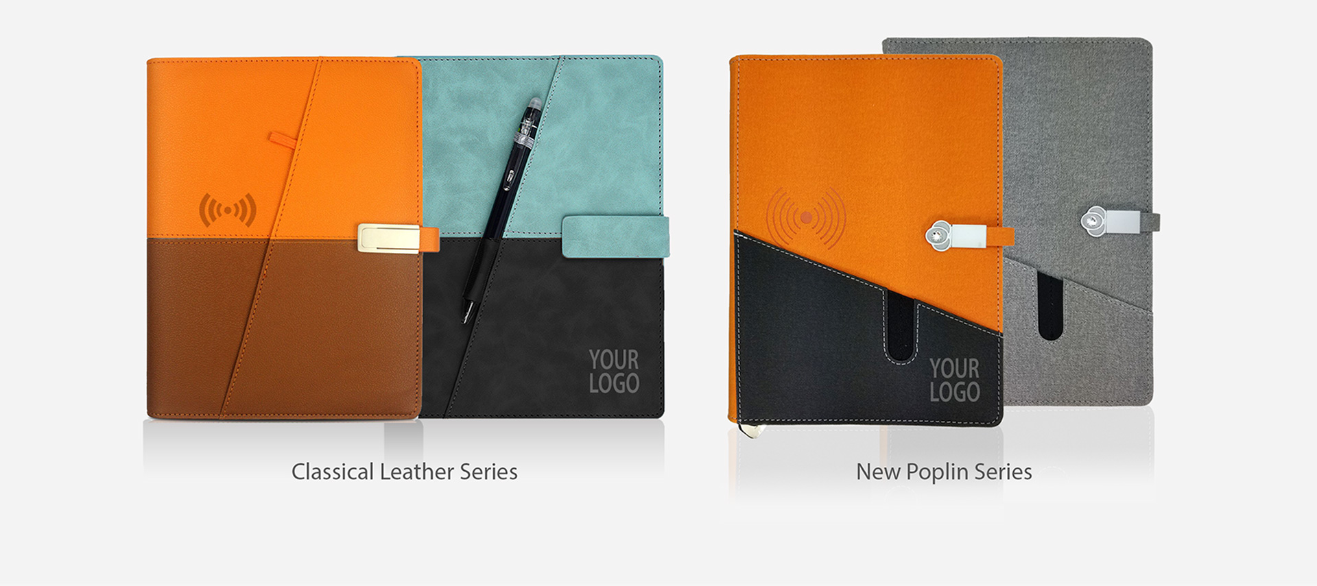 The INFINITY Faux Leather Smart Notebook Tablet